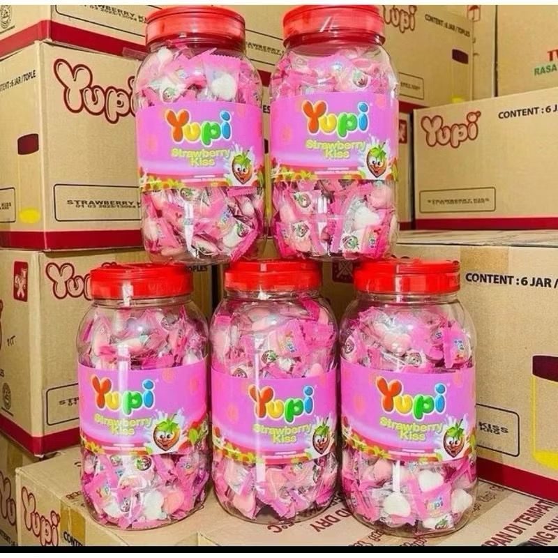 Jual ( DUS ) PERMEN YUPI LOVE TOPLES 1 DUS ISI 6 TOPLES | Shopee Indonesia