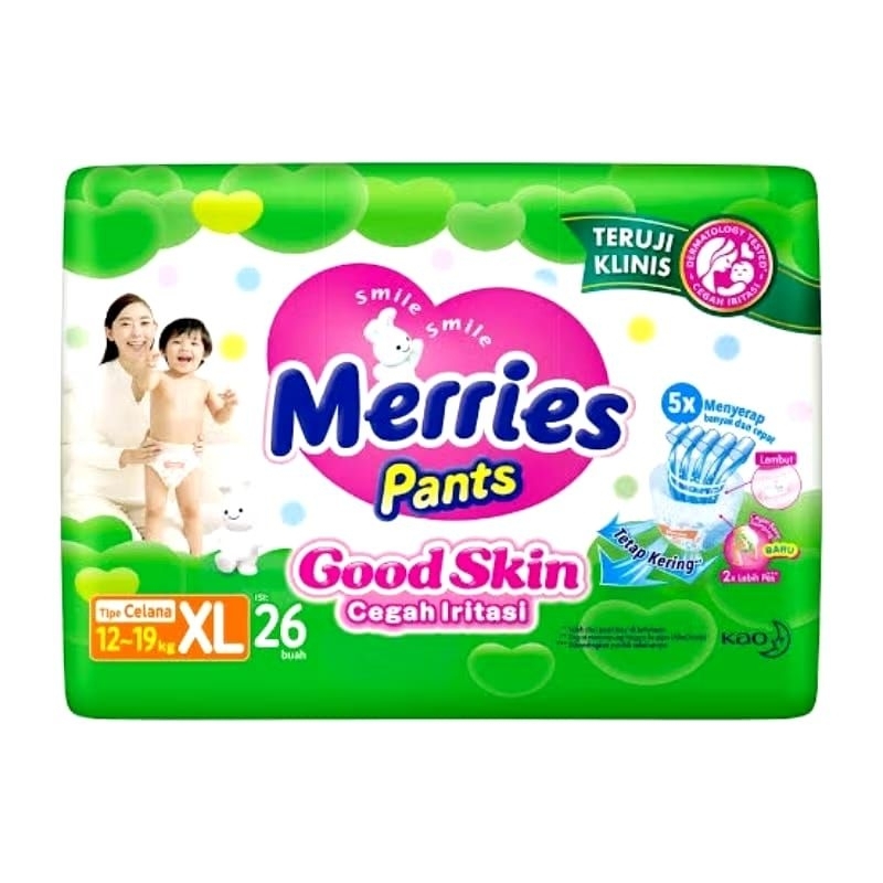 Jual merries Xl isi 26pcs | Shopee Indonesia