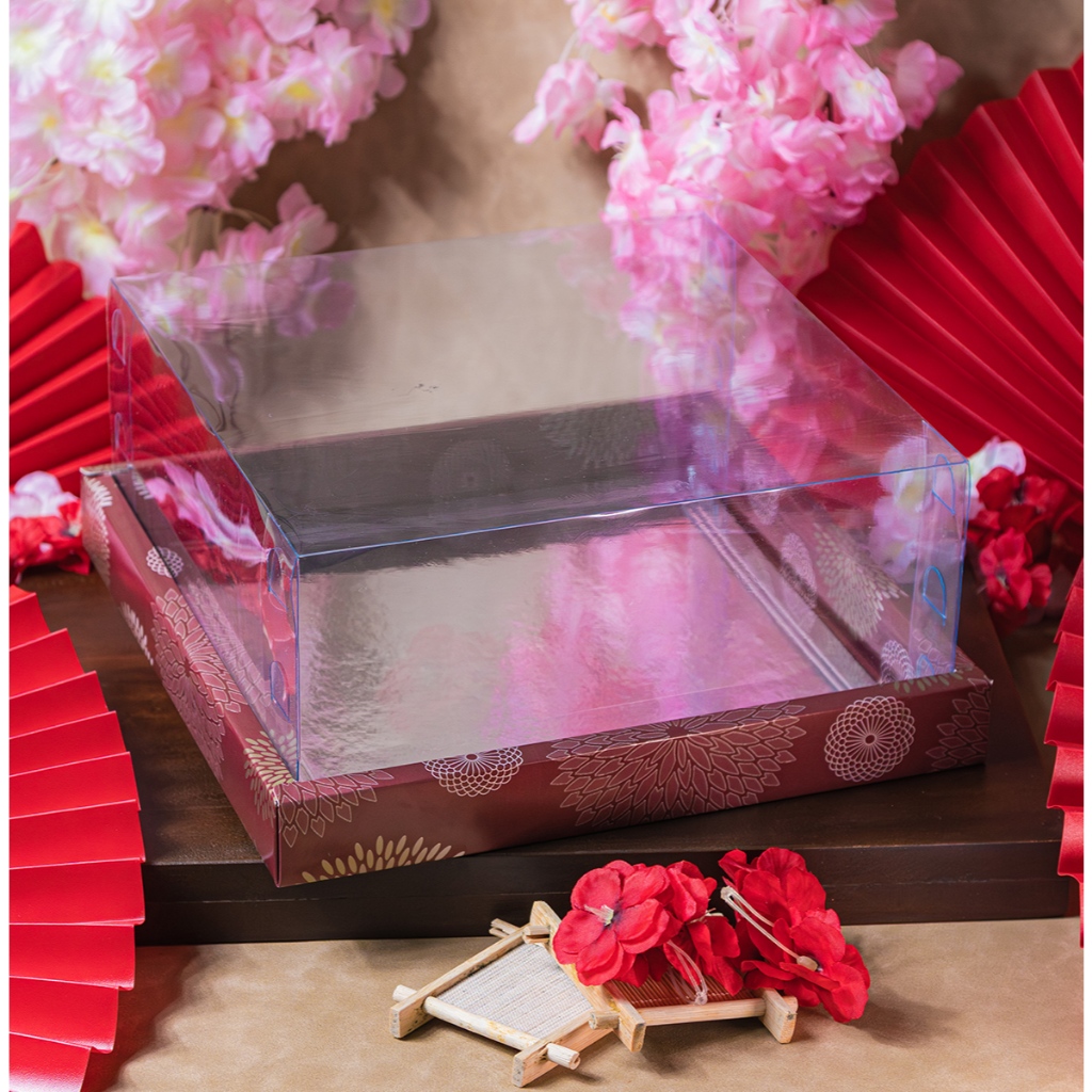 Jual Cake / Hampers Box Versi Imlek (25x25x12cm) - per 6pcs | Shopee ...