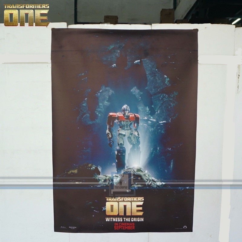 Jual Transformers ONE Exclusive Poster OPTIMUS PRIME and MEGATRON ...