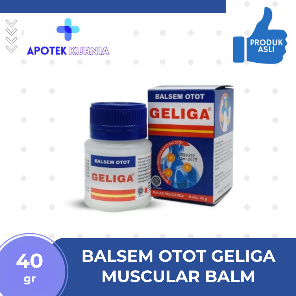 Jual BALSEM OTOT GELIGA MUSCULAR BALM 40GR | Shopee Indonesia