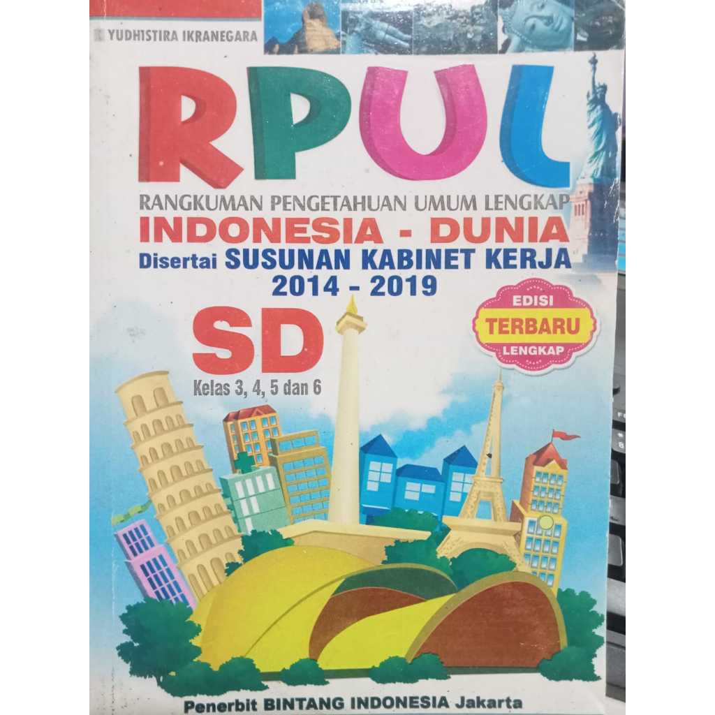 Jual BUKU RPUL INDONESIA-DUNIA EDISI TERBARU LENGKAP SD KELAS 3,4,5 DAN ...