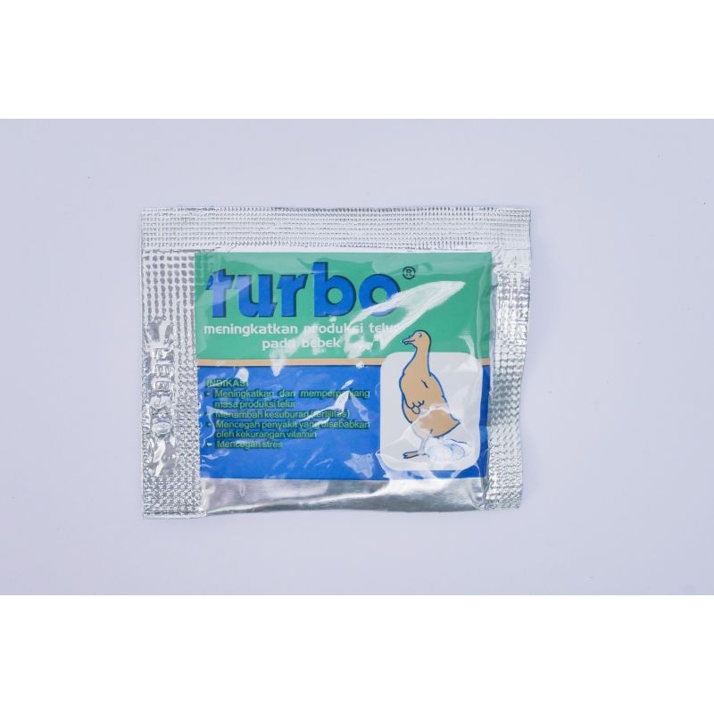 Jual turbo serbuk larut air dicampur ransum kemasan sachet @ 5 gram ...