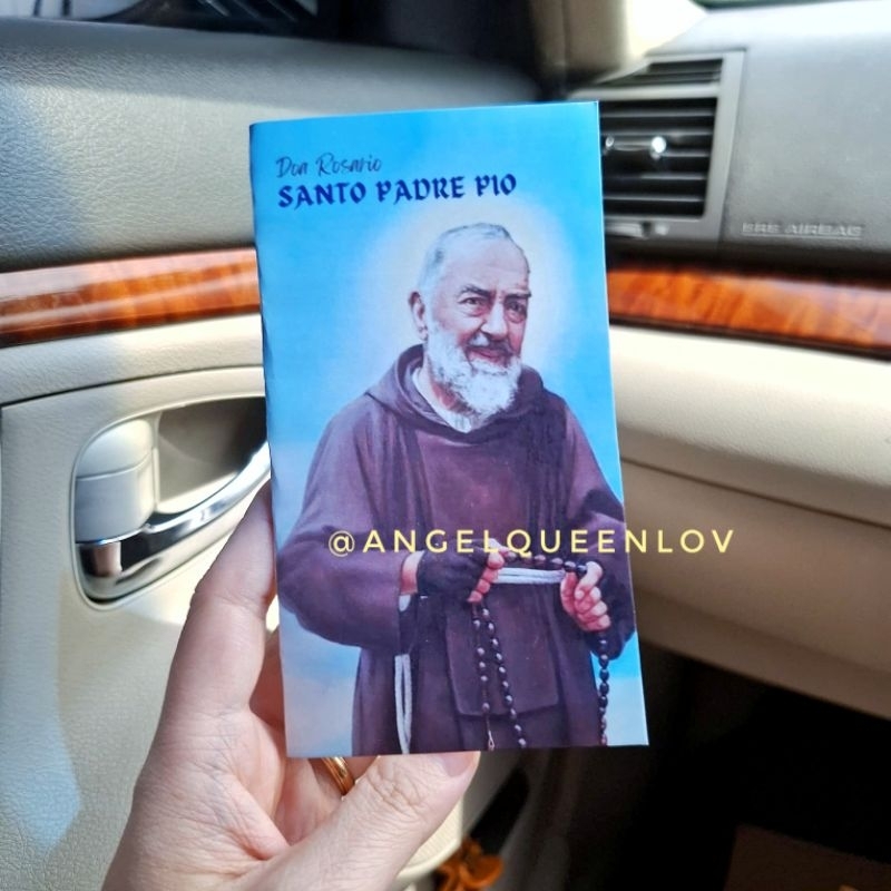 Jual Lembar Doa Rosario Penyembuhan Santo Pedro Pio | Shopee Indonesia