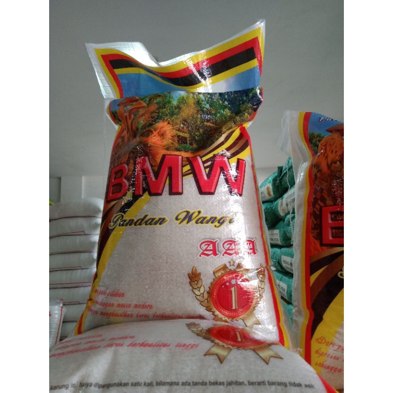 Jual beras cap merek BMW aaa 10 kg | Shopee Indonesia