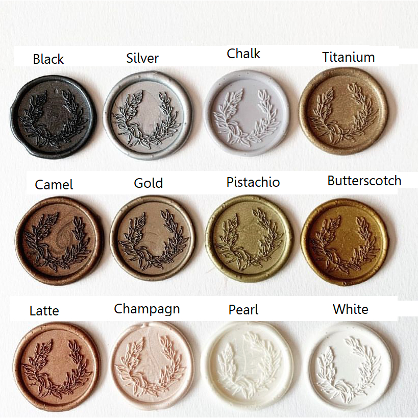 Jual (CLG) GRACE - 1 Pcs seal wax coin sticker siap pakai ready stock ...