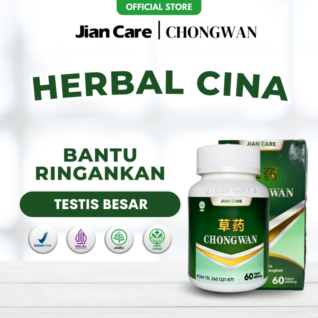 Jual Jian Care Chongwan - Obat Cina Herbal Bantu Ringankan Testis Besar ...