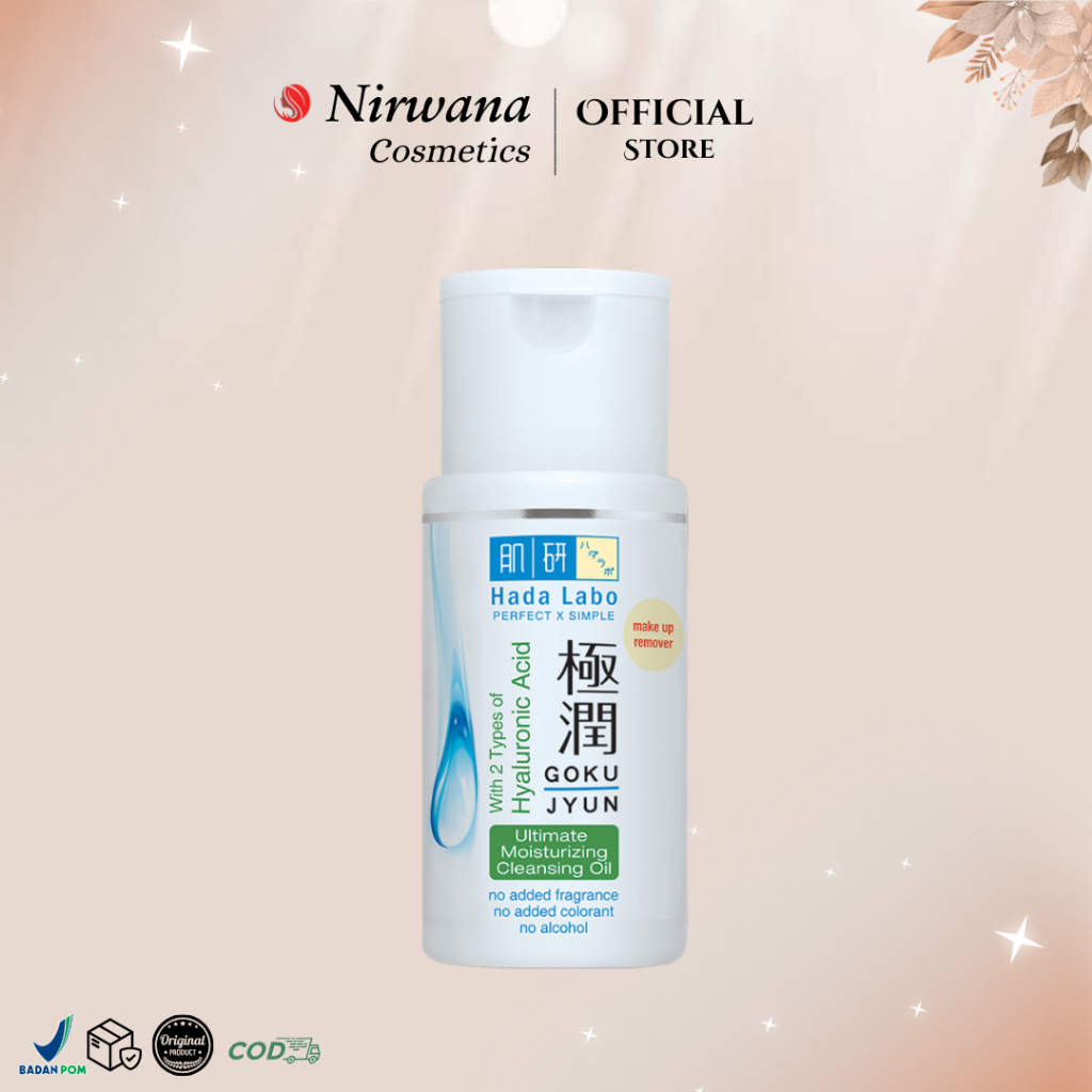 Jual Hada Labo Gokujyun Ultimate Moisturizing Cleansing Oil 100ml ...