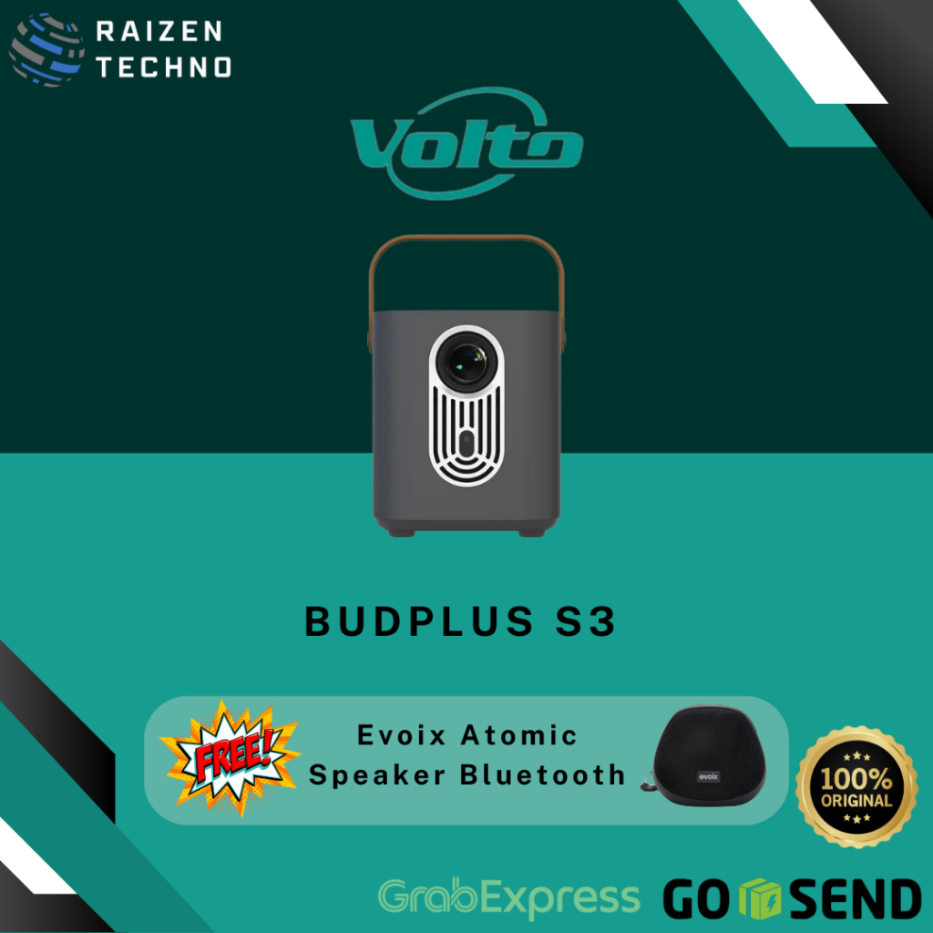 Jual VOLTO BUDPLUS S3 Fully sealed Optical Engine Projector | Shopee ...
