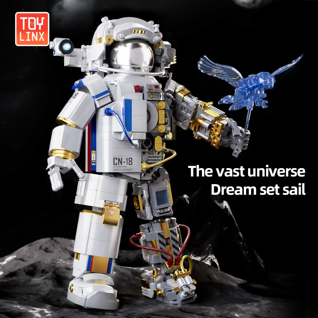 Jual TOY LINX Block Brick Rocket Kotak Pesawat Ulang-alik Peluncuran ...