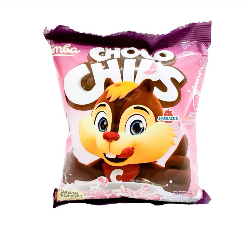 Jual [PROMO!!] Simba STRAWBERRY Chips 24gr - sereal nikmat chocochips ...
