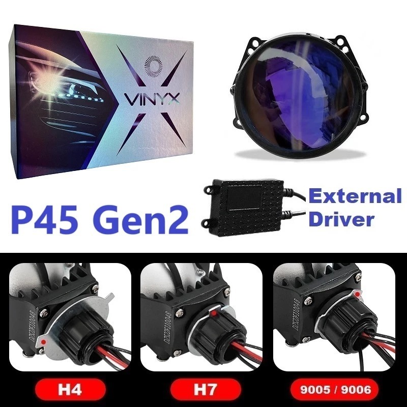 Jual paket lengkap Lensa Lampu LED Vinyx P45 Gen2 Laser Projector ...