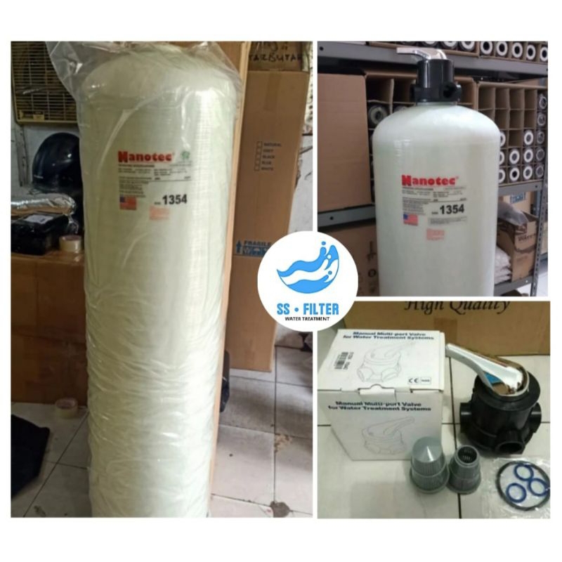 Jual Tabung FRP 1354 / Tanki Air / Media Filter / Tabung Filter Air ...