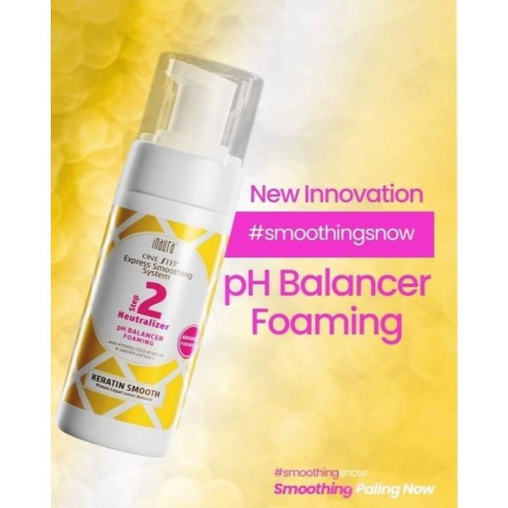 Jual Inaura One Step Express Smoothing System Step 2 Neutralizer pH ...
