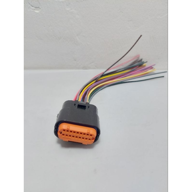 Jual kabel soket ecu cdi socket ecu pin 18 yamaha vixion old 3C1 ...