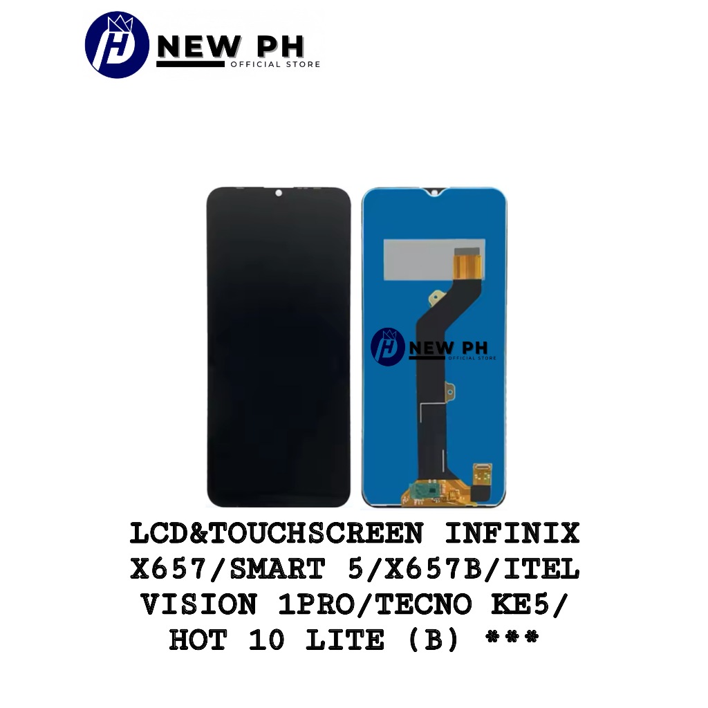 Jual NEW PH _ LCD TOUCHSCREEN INFINIX X657 / SMART 5 / X657B / ITEL VISION 1 PRO / TECNO KE5 ...