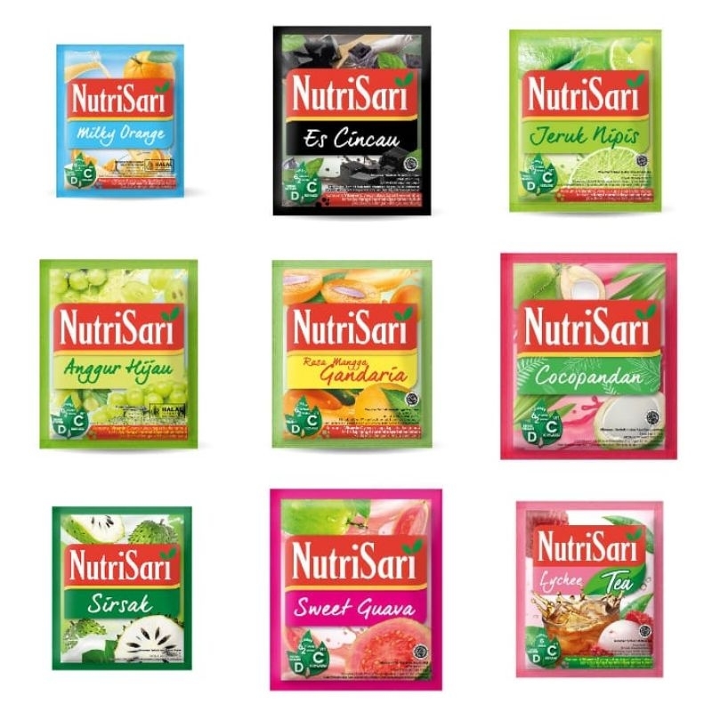Jual Nutrisari sachet all varian | Shopee Indonesia