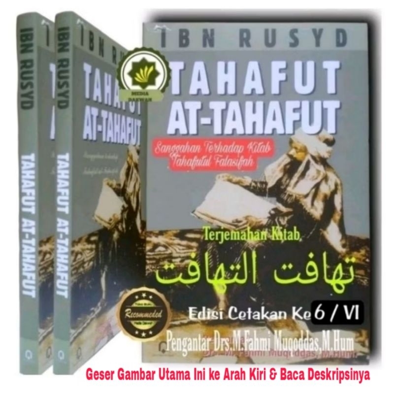 Jual Buku TAHAFUT AT-TAHFUT Tahafutut Tahafut Sanggahan Terhadap Buku ...