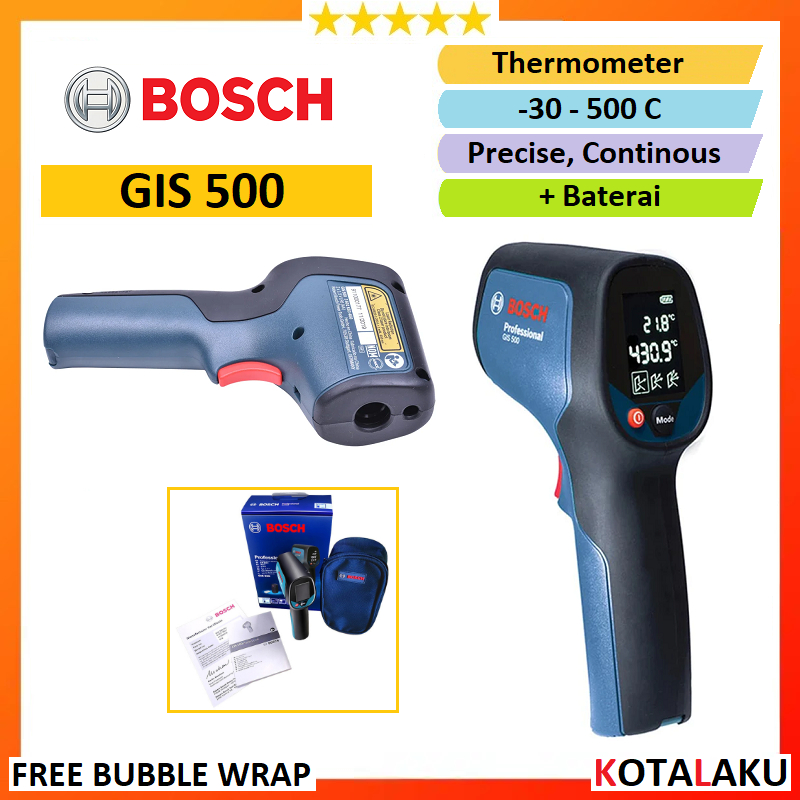 Jual Industrial Thermometer Infrared Termometer Industri Bosch GIS 500 ...