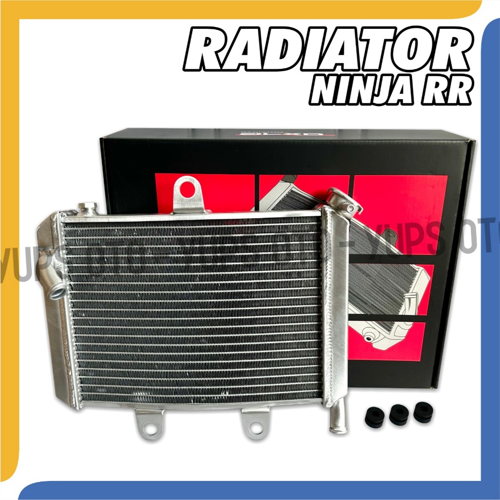 Jual Radiator ALXD Ninja RR ZX 150 Curve Gambot Aluminium ORIGINAL ...