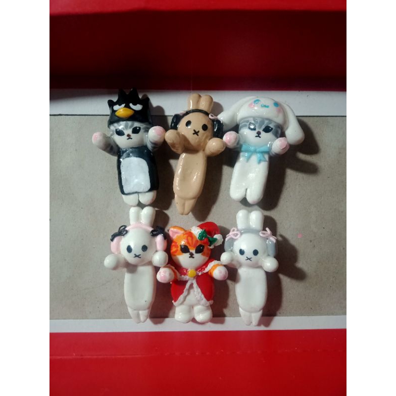 Jual custom clay hippers / hipper for phone / clay charm/kerajinan clay ...