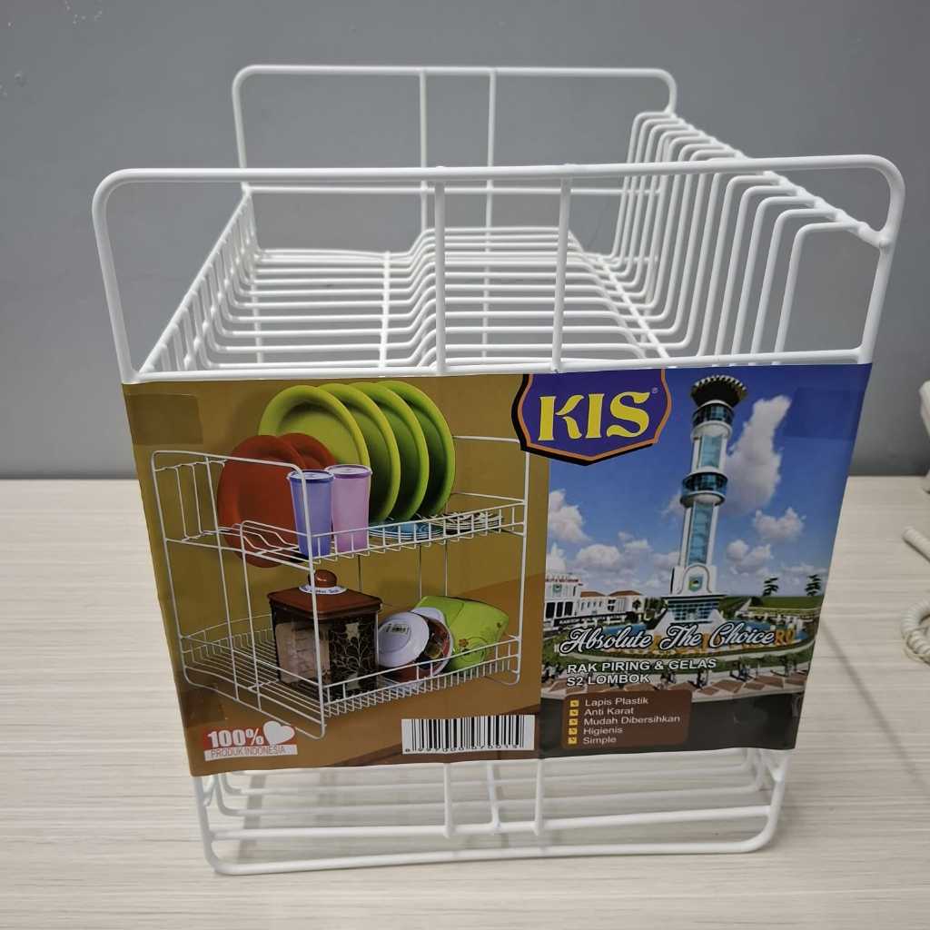Jual Rak piring susun2/rak piring besi anti karat kokoh/rak piring ...