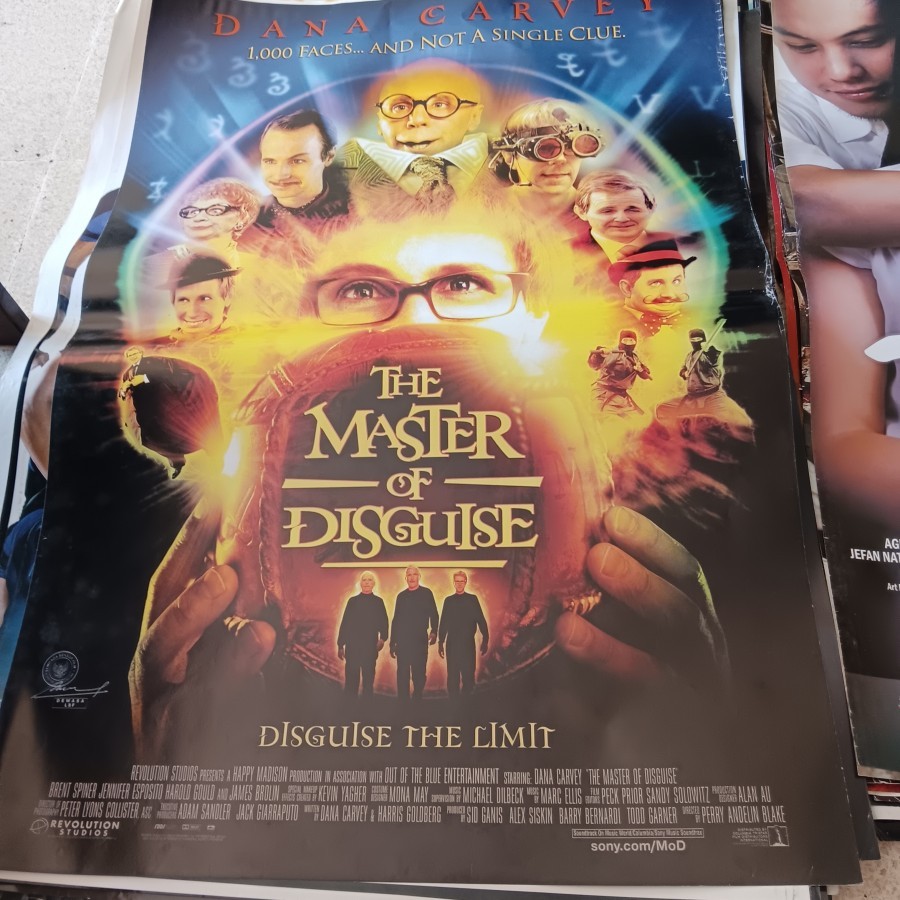 Jual poster film the master of disguise | Shopee Indonesia