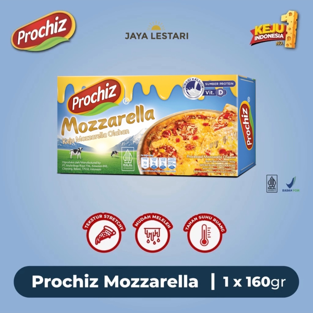 Jual Prochiz Mozzarella (160g) | Shopee Indonesia