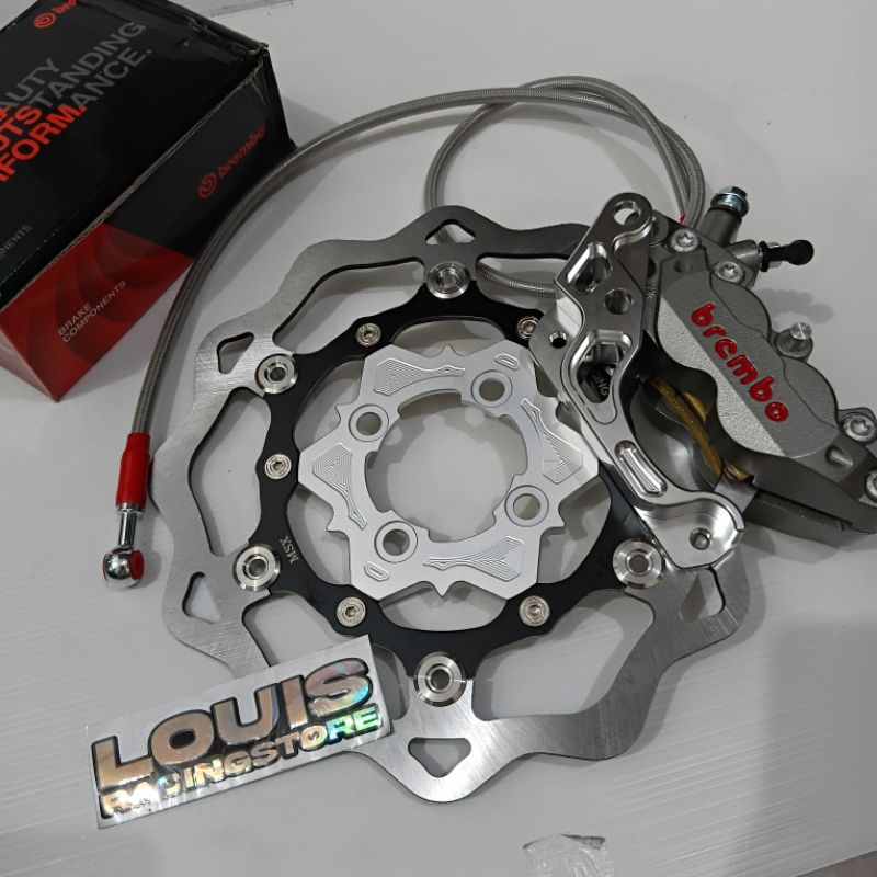 Jual Paket kaliper honda vario beat scoopy genio piringan lebar 260mm model galfer kaliper ...