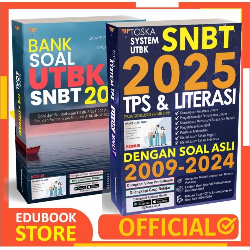 Jual PAKET 2 BUKU BEBAS INTI CENDEKIA - UTBK SNBT 2025 Materi, Soal ...