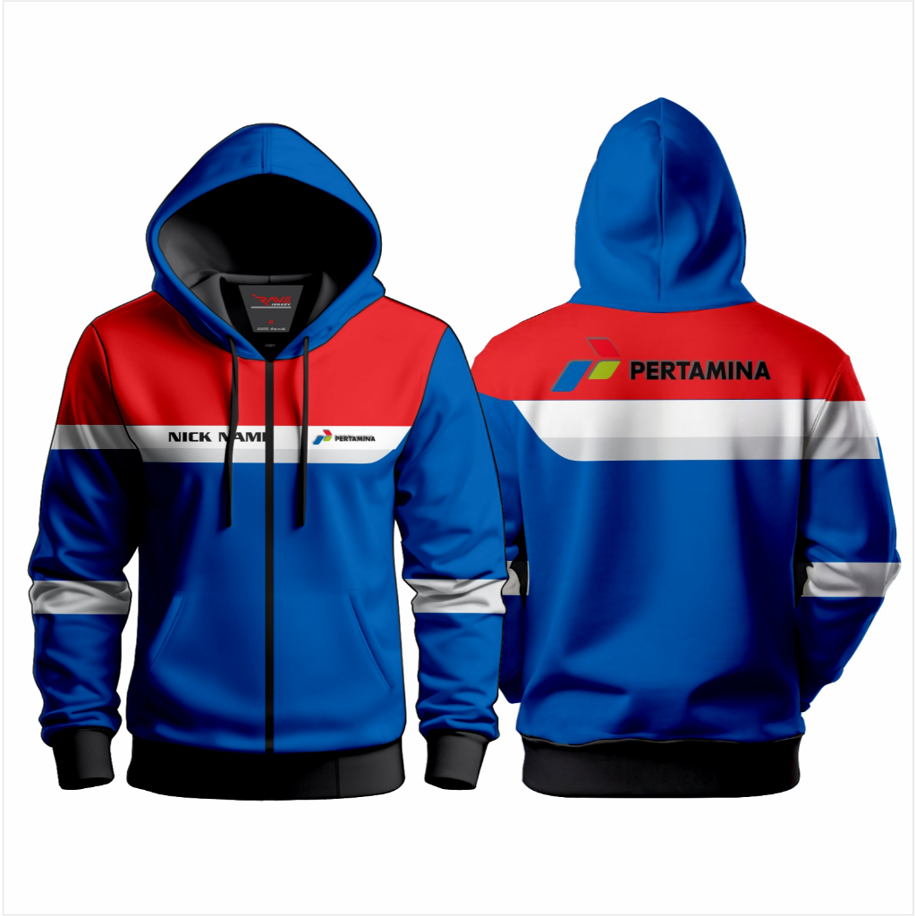 Jual JAKET PERTAMINA SESI 1 FULL PRINTING SUBLIM CUSTOM (DESAIN SUKA ...