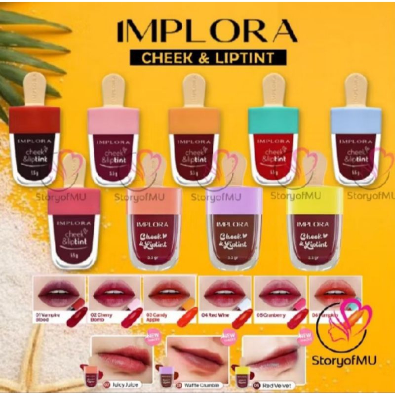 Jual Implora Cheek & Liptint | Shopee Indonesia