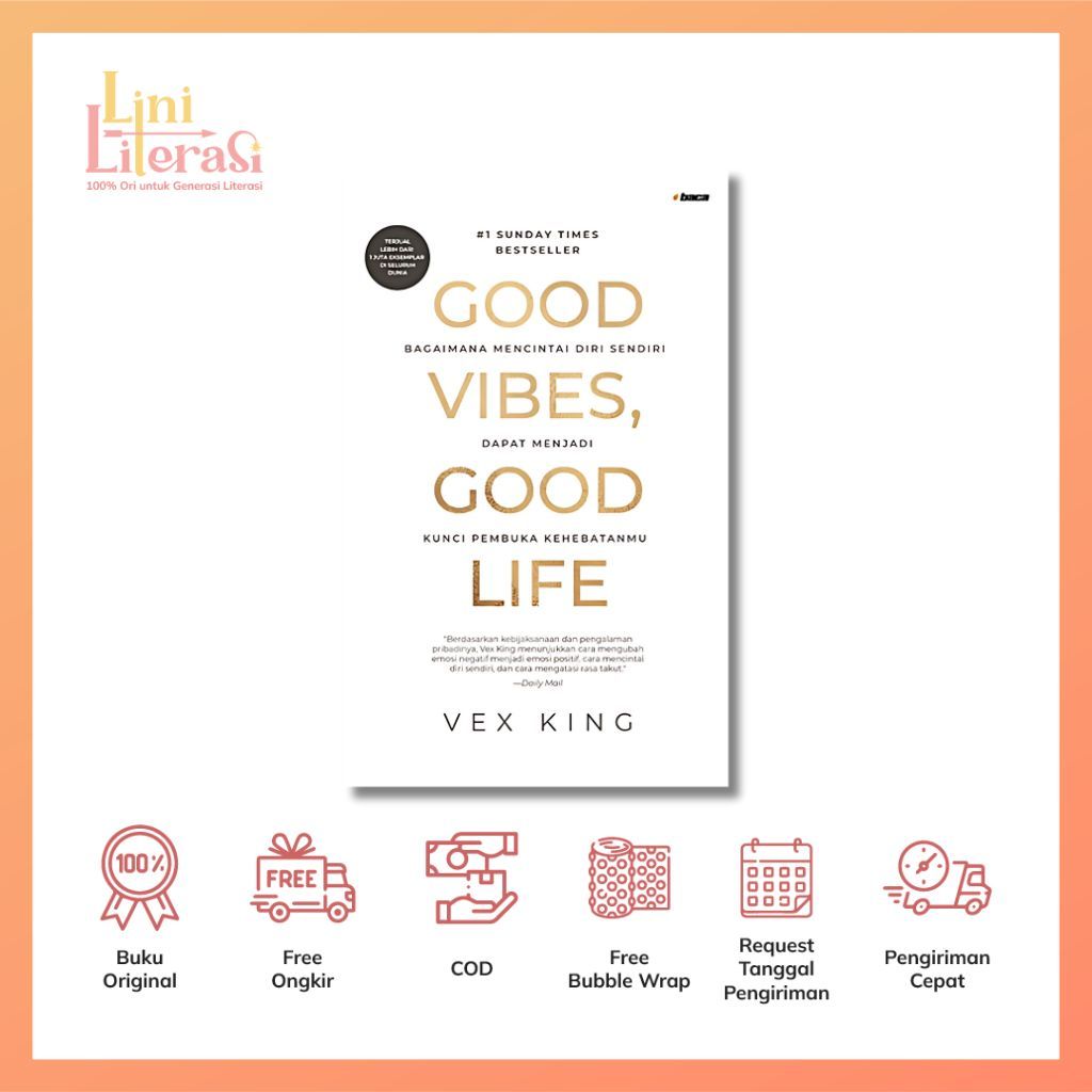 Jual Buku Good Vibes, Good Life - Vex King | Shopee Indonesia