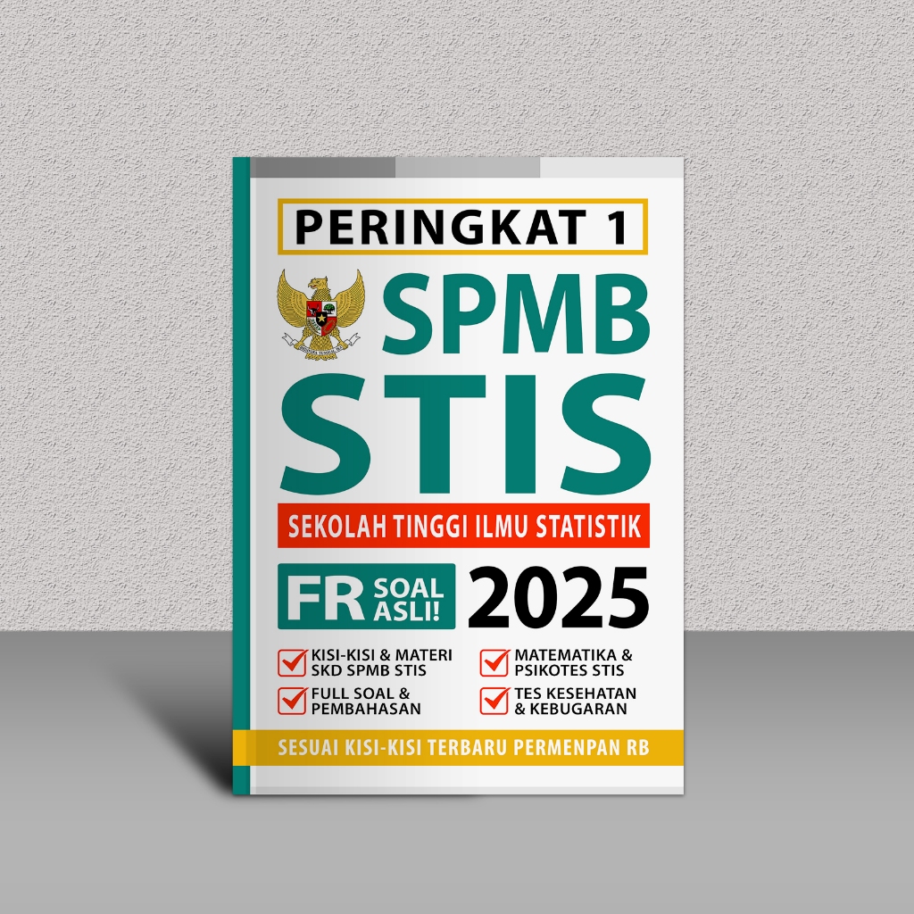 Jual Buku Tes Masuk STIS 2025 - Buku Kedinasan SPMB STIS 2025 - Full ...