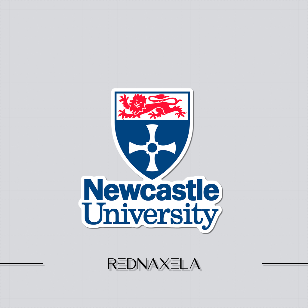 Jual Stiker Vinyl Newcastle University Logo Stiker Laptop High Quality ...