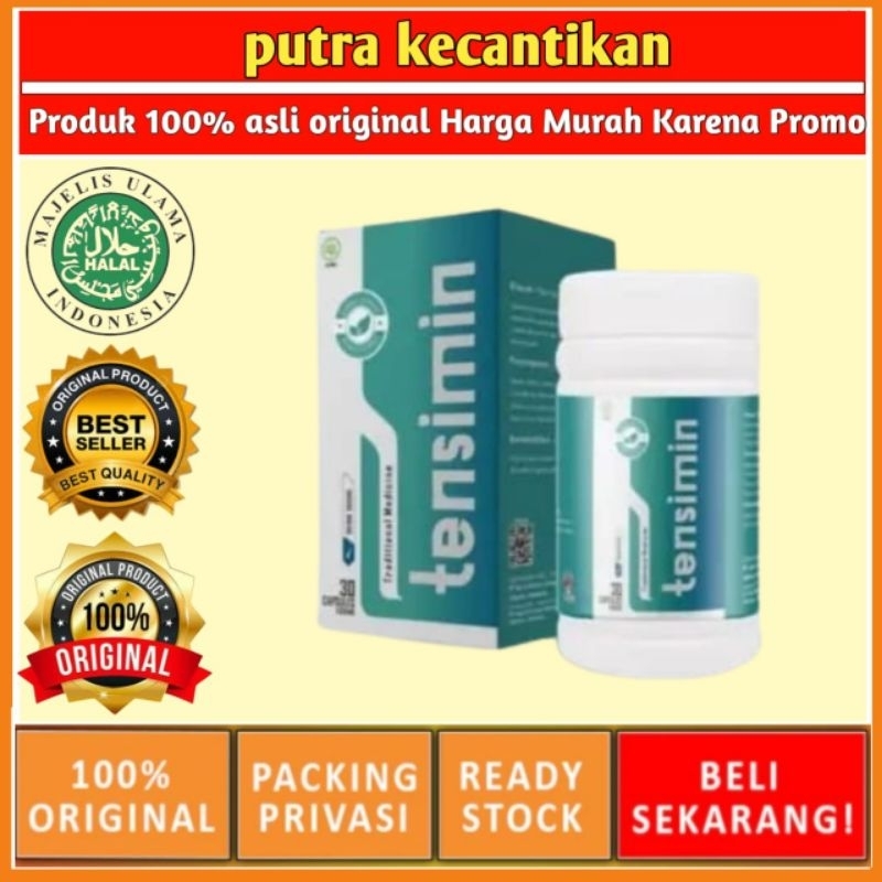 Jual TENSIMIN ASLI ORIGINAL OBAT JANTUNG STROKE TEKANAN DARAH TINGGI ...
