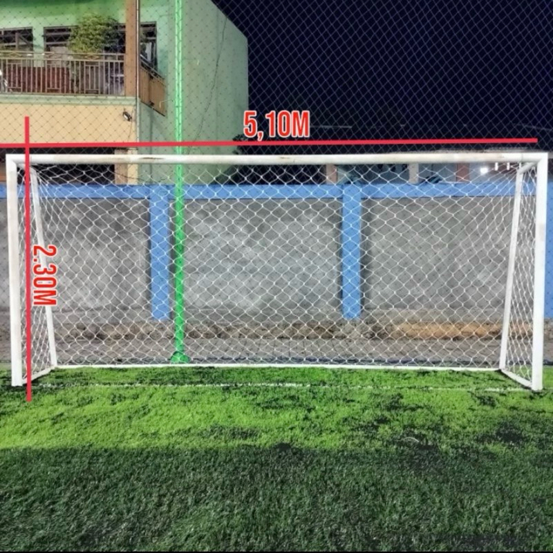 Jual Jaring gawang minisoccer ukuran gawang 5x2 ,bahan Tali poy 4 mili ...
