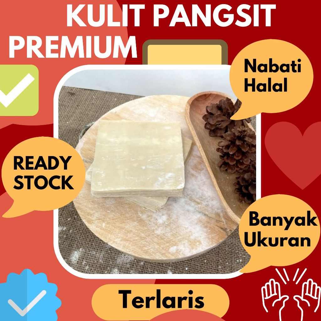 Jual KULIT PANGSIT DIMSUM GYOZA DUMPLING SIOMAY LENTUR TIPIS WARNA ...