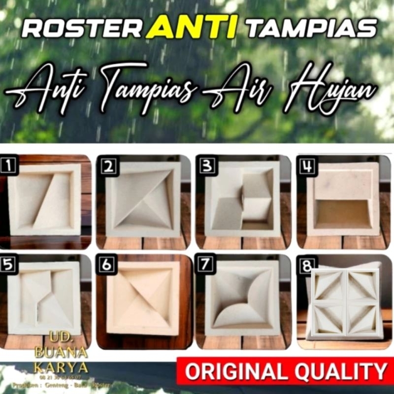 Jual ROSTER BETON ANTI TAMPIAS, ROSTER MINIMALIS, LOSTER BETON ...
