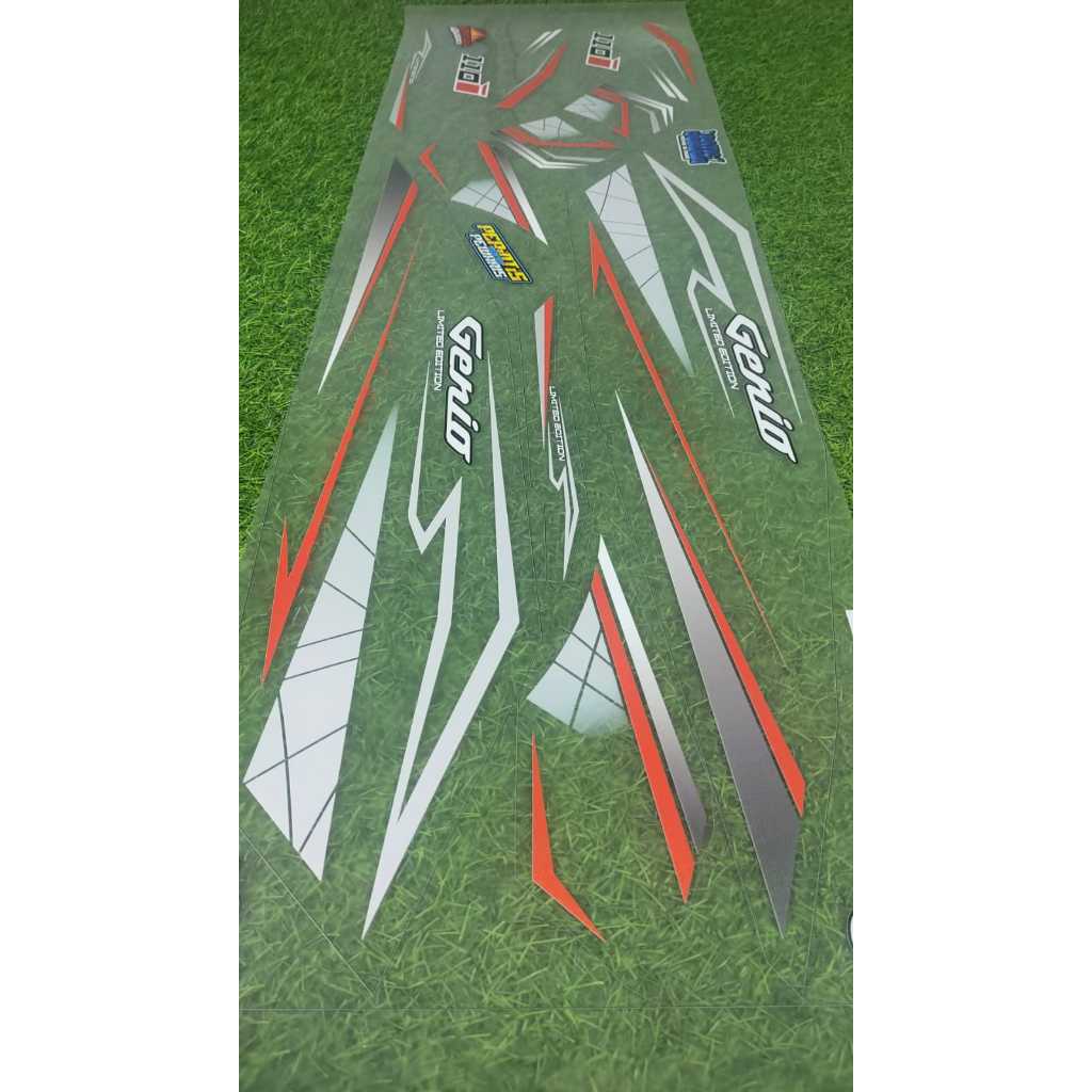 Jual Striping Genio Lis Garis Polet Bahan Bening Sticker Variasi ...