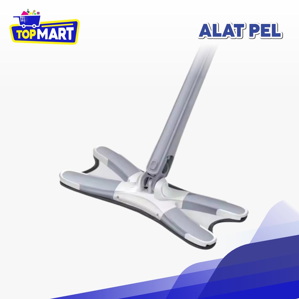Jual TOPMART - Pel Lantai Flat Mop Otomatis 360° – Kepala Putar ...