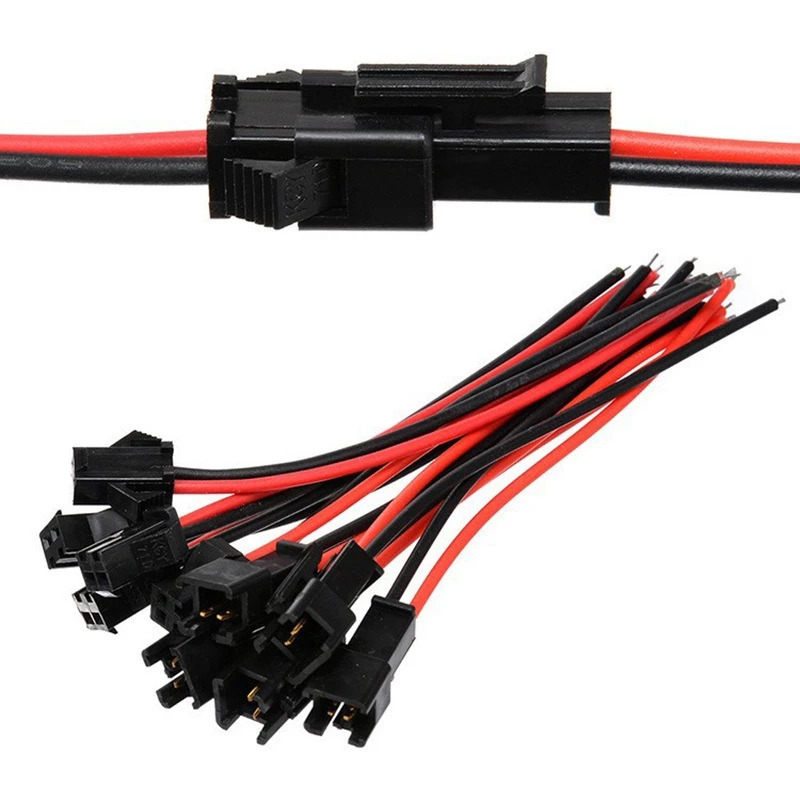 Jual Kabel Soket DC JST SM 2 PIN JST Male Female Connector SM2P Silicon ...