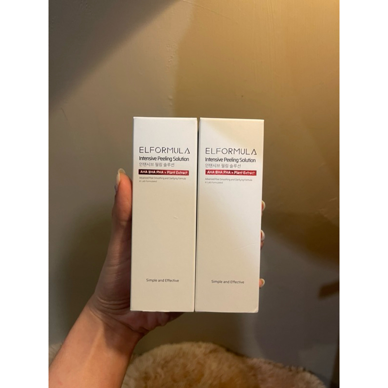 Jual ELFORMULA Intensive Peeling Solution - Serum Exfoliasi Wajah Mencerahkan Dark Spot dan ...