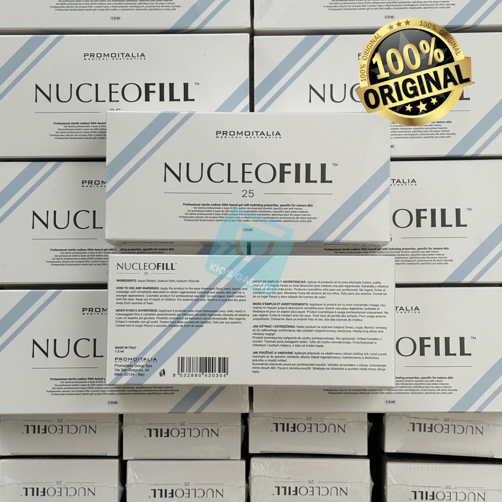 Jual Nucleofill 25 Original Skinbooster Skin Booster Italy Asli ...