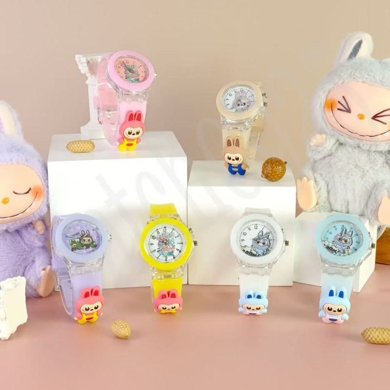 Jual LABUBU JAM TANGAN ANAK LED / LABUBU JAM JARUM DIGITAL | Shopee ...