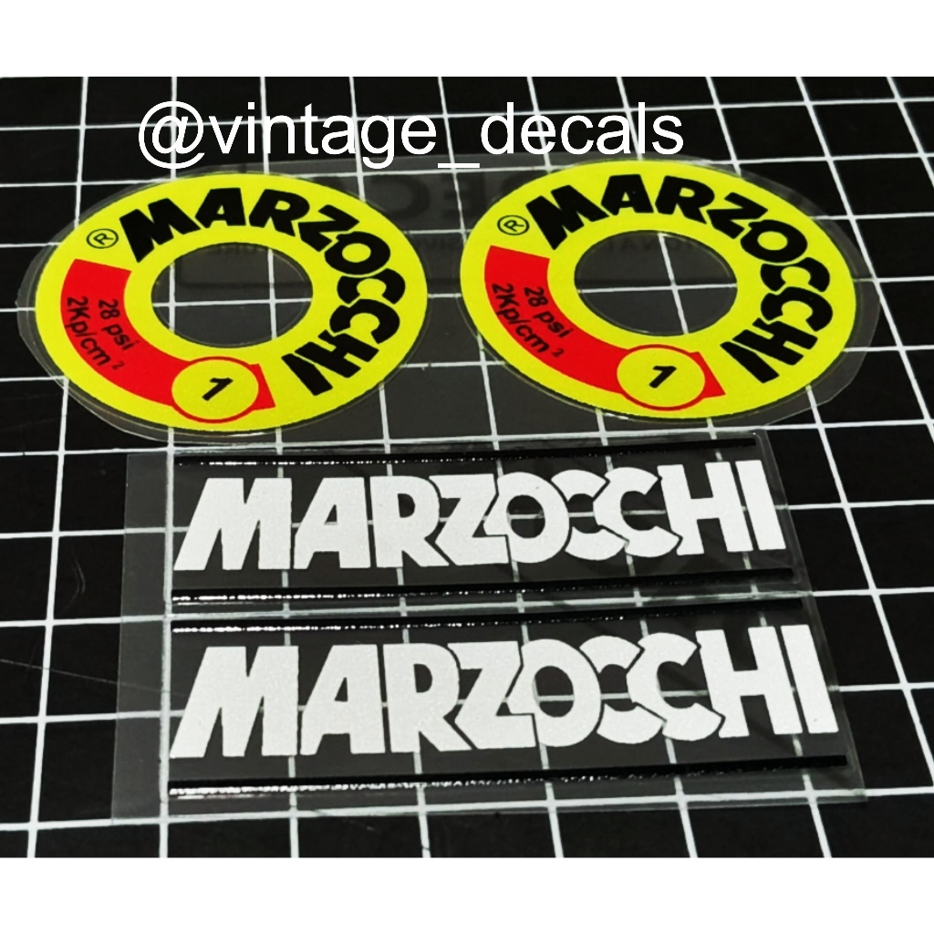 Jual sticker decals fork MARZOCCHI | Shopee Indonesia