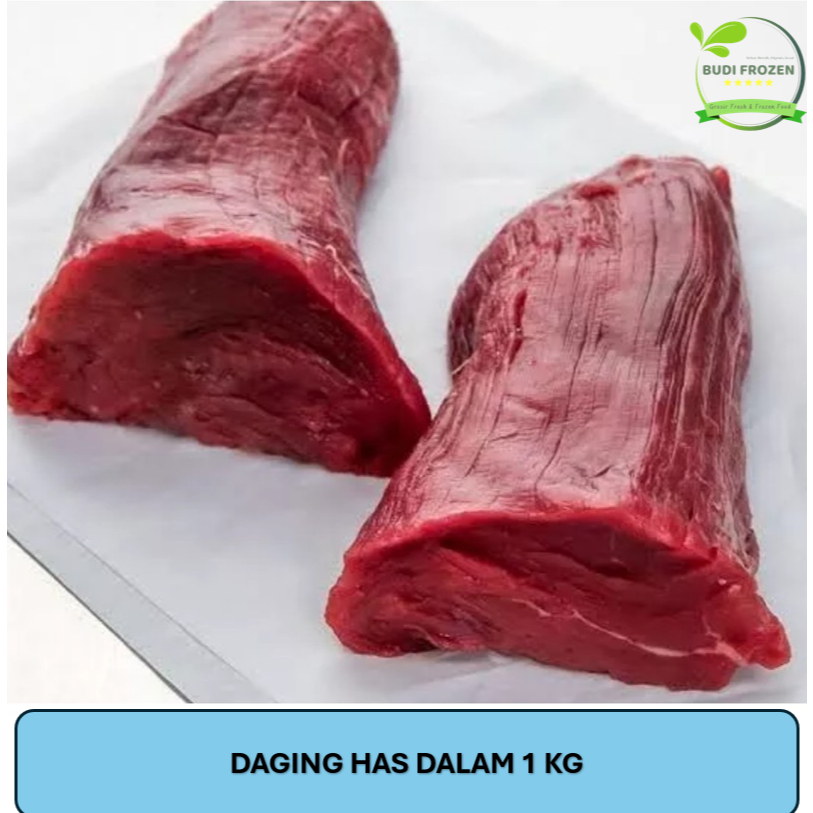 Jual DAGING HAS DALAM 1 KG (DITIMBANG LAGI) DAGING FROZEN TANPA LEMAK ...