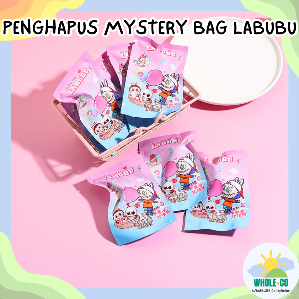 Jual Penghapus Misteri Labubu Premium The Monsters Blind Box Lucu Unik ...