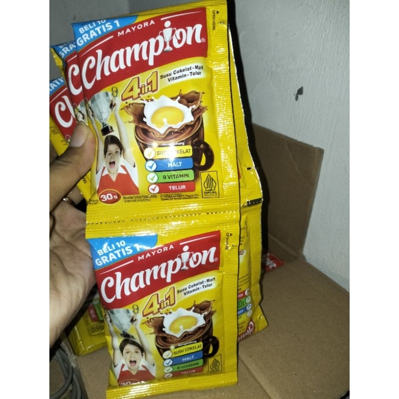 Jual Susu Energen Champion 30gr kemasan baru 10+1 | Shopee Indonesia