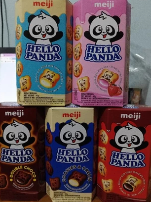 Jual MEIJI Hello Panda Box 42gr 6 varian rasa | Shopee Indonesia